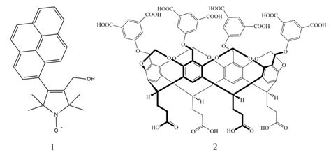A New Application Of Spin And Fluorescence Double Sensor Molecules