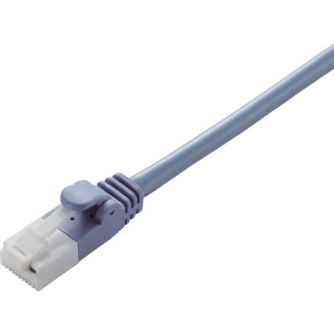 エレコム Cat5e対応ツメ折れ防止lanケーブル 5m ブルー Ldcttbu5rsldcttbu5rs 住宅設備・電設・水道用品
