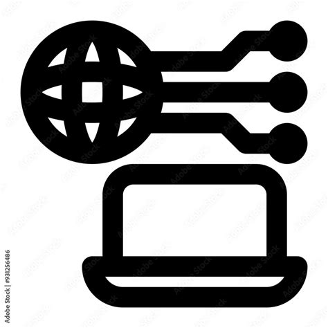 Geographic Information System Geography System Gis Computer Geoinformatics Outline Icon