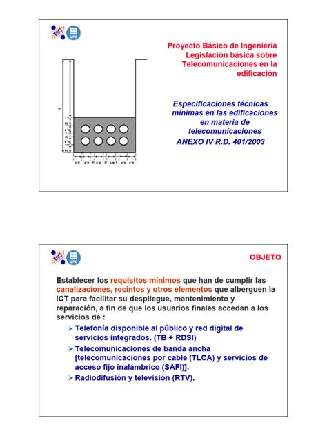 Especificaciones Minimas Edificacion Ryp Pdf Telecomunicaciones