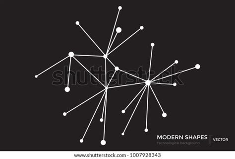 vector abstract circuit networking blockchain concept stock vector