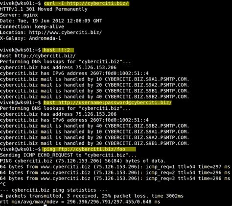 Shell Script Wrapper Examples Enhance The Ping And Host Commands