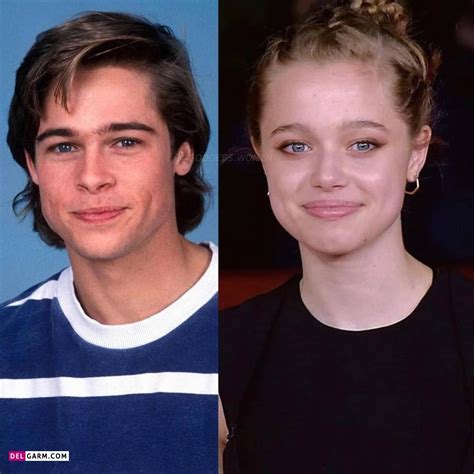 جذابیت بی نظیر دختر آنجلینا جولی و برد پیت بیشتر شبیه کدومشونه