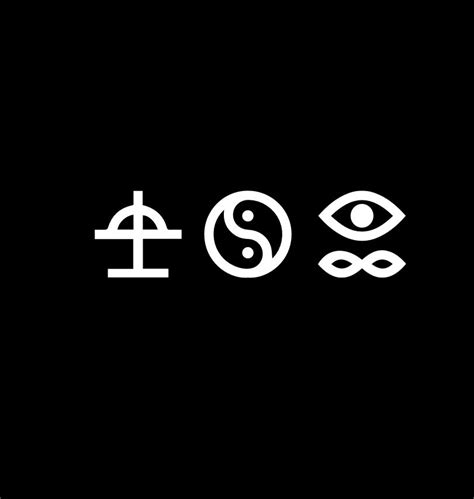 10 Bad Omens Logos Black And White Iconography Minimalist Symbolic