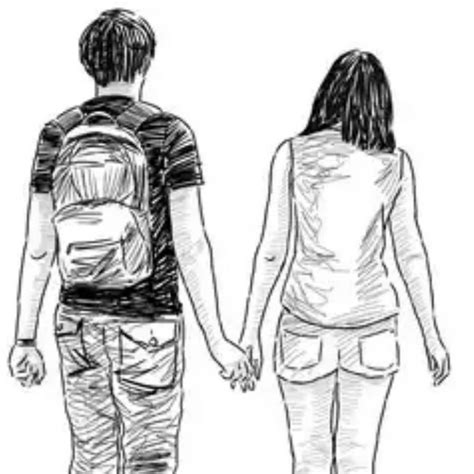 Человек Стоит Спиной Рисунок 48 Фото