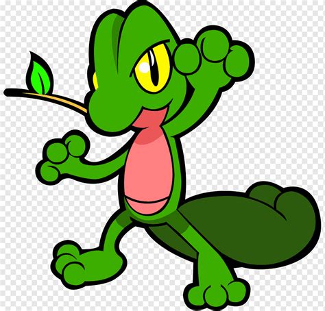 Treecko Sprite Pixel Art