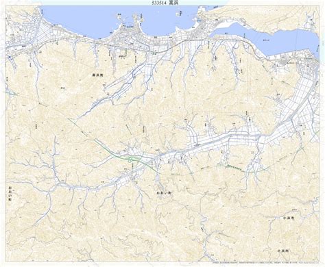 533514 高浜 （たかはま Takahama） 地形図 Map By Pacific Spatial Solutions Inc Avenza Maps