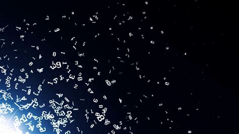 Random Numbers Animation Mathematic Stock Motion Graphics Sbv 346880331