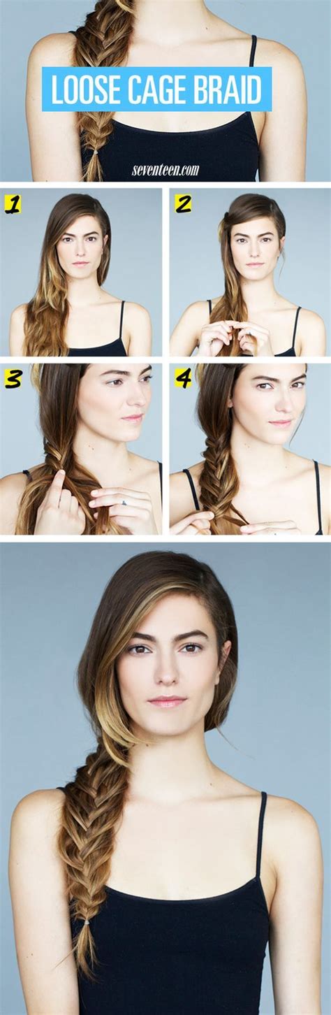 Hair How To Babefriend Braid AKA The Loose Cage Braid Hair Tutorial Girly Hairstyles