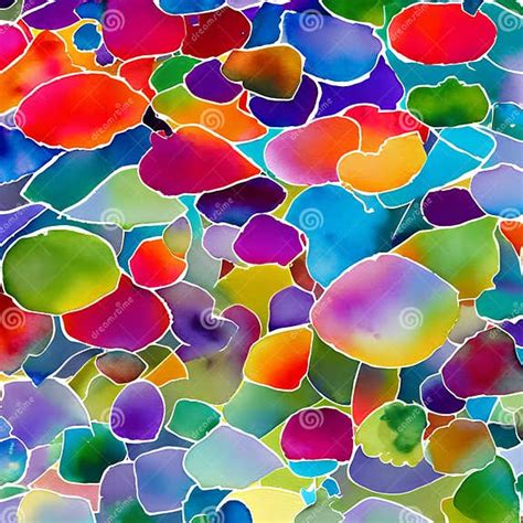 813 Abstract Watercolor Blobs A Vibrant And Dynamic Background Featuring Abstract Watercolor