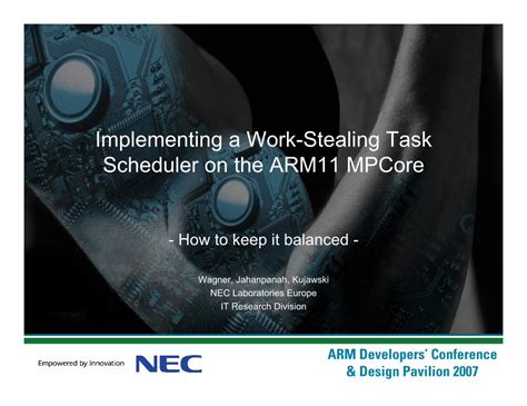 Pdf Implementing A Work Stealing Task Scheduler On The · Pdf File
