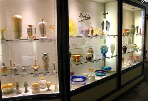 Collection Of Steuben Glass At Museum Of American Glass Milville Nj
