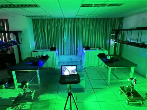 Light Based Communication Connects Air Land Sea Research