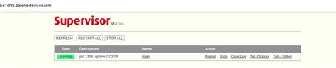 Supervisord Logs Tailing Not Working From Webpage Product Support