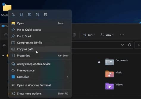 Windows File Explorer Makes Copying Paths Easier