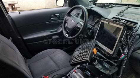 Police Car Inside View Editorial Image Image Of Auto 247857295