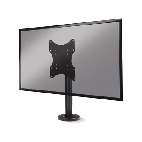 Single Display Fixed Desk Mount Audio Video From Lindy UK
