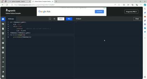 Jagdish Saini On Linkedin I Have Completed Task 1 Fibonacci Generator Of Codealpha Internship…