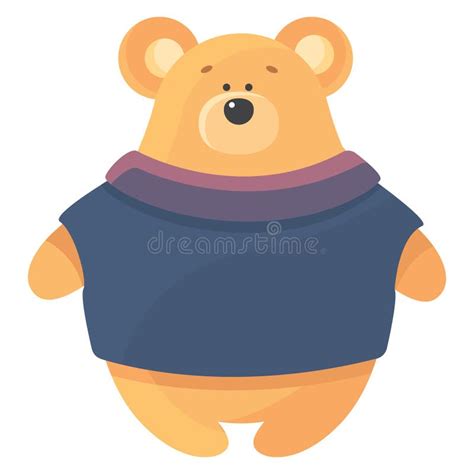 Cute Teddy Bear Stock Vector Illustration Of Sitting