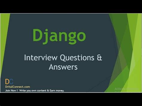 Django Interview Questions Answers YouTube