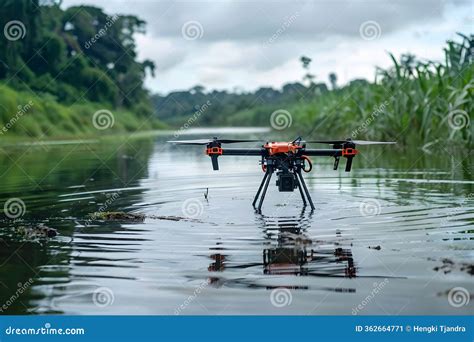 An Unmanned Vehicle Equipped With Advanced Surveillance Technology Ai Generated Royalty Free