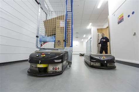 automated guided vehicle system north bristol nhs trust