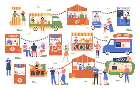 일러스트 클립아트코리아 통로이미지주