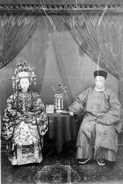 老照片：百年前真實的官老爺，富家公子結婚照，別再被電視劇騙了 每日頭條