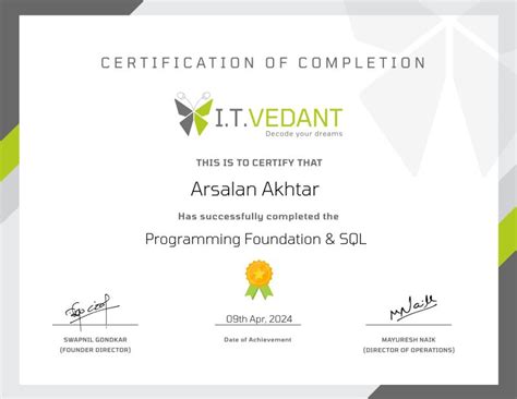 Sql Programming Itvedant Professionaldevelopment Careergrowth