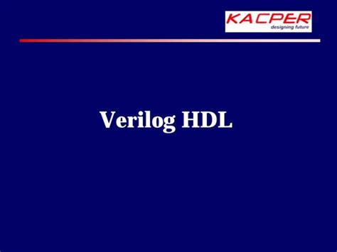 Verilog Hdl Coding In Vlsi Design Circuitspdf