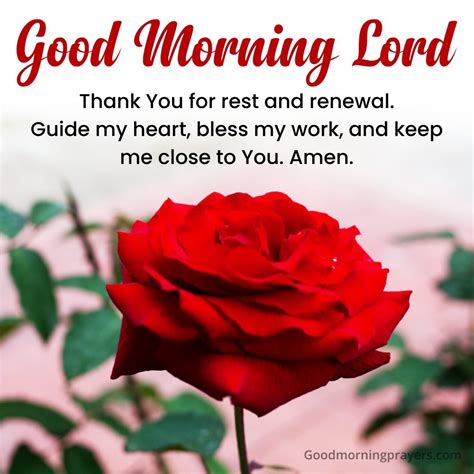Good Morning Prayers