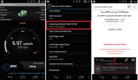 Berkeley Nucleonics New Reach Back Spectrum Data Logs And Automatic App