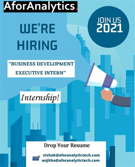 Vishak J G On Linkedin Hiring Bde Business Development Executive Internship Recruitment