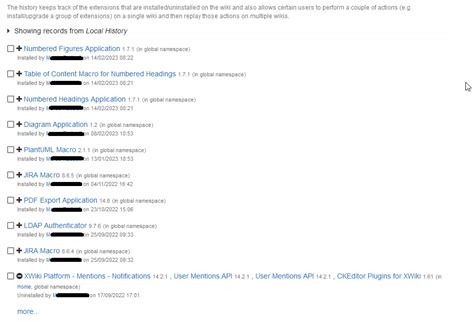 Numbered Content Extension Installation Help Discuss Xwiki Forum