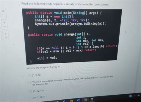 Solved Question 8 10 Points About Array And Arraylist In