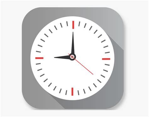 Clock Icon App Icon Ipad Clock Apple App Ios Icon Clock App Icon Png Transparent Png