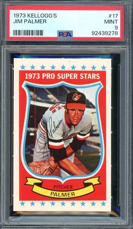 1973 Kelloggs 17 Jim Palmer Psa 9 Hof 92439278 All Star Cards Inc