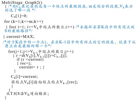 算法设计与分析复习笔记第三章动态规划 multistage graph csdn博客