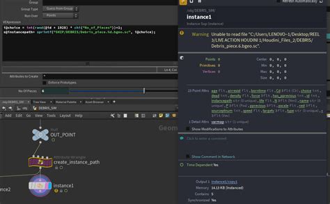 Instance Node Unable To Read Files Help Rhoudini