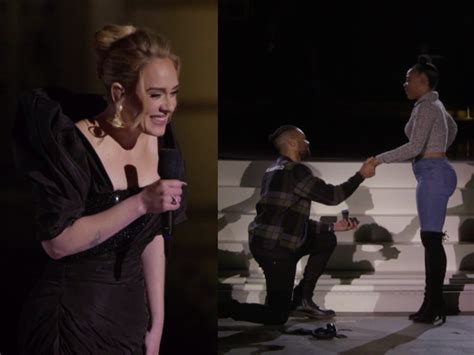 Adele Stuns Fan By Orchestrating Surprise Proposal At One Night Only