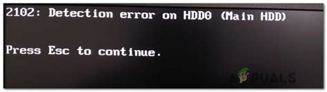 sửa lỗi 2100 detection error on hdd0