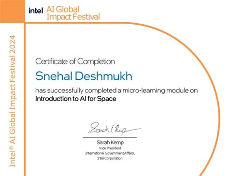 Snehal Deshmukh On Linkedin Ai Spaceexploration Futureoftech