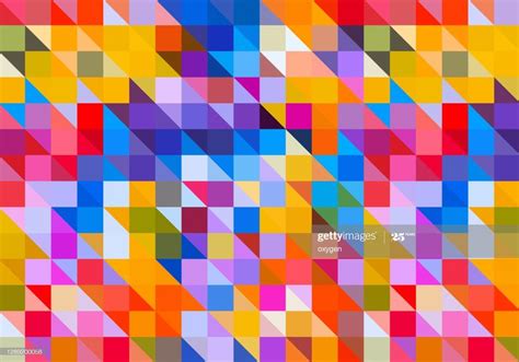 Colorful Triangle Patterns