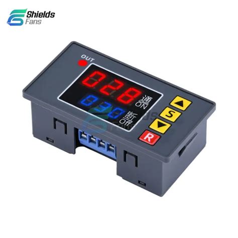 V V DIGITAL Time Delay Relay Cycle Timer Control Switch Programmable