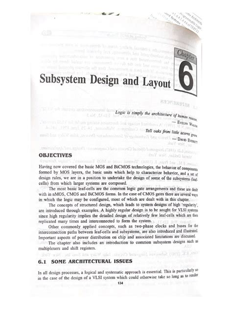 subsystem design and layout pdf