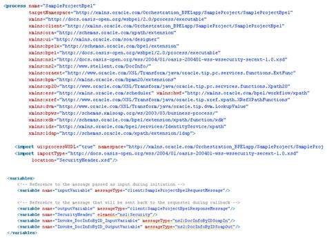 My Blog On Soa How To Pass A Soap Header In Bpel