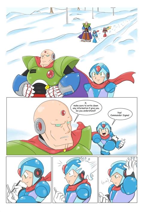 Pin On Megaman X Snow Ball