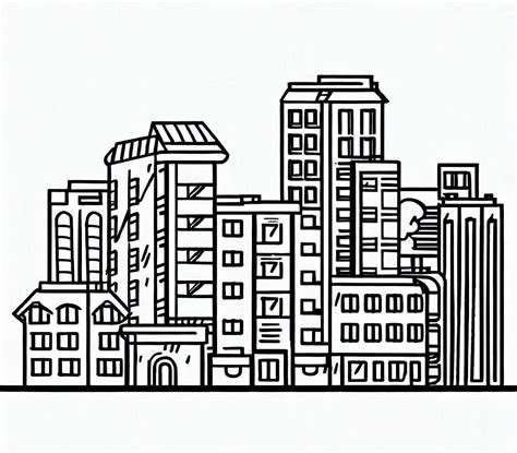 Desenhos De Edifícios Grátis Para Colorir E Imprimir Colorironlinecom