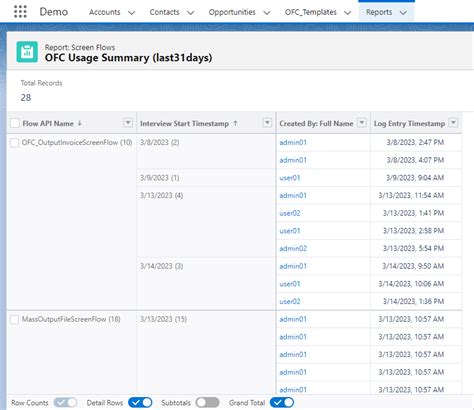 Check The Usage And Number Of Output Files In Office File Creator For