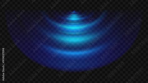 Sensor Lines Effect Radar Sonar Or Signal Sound Scanner Wireless Technology Digital Radar